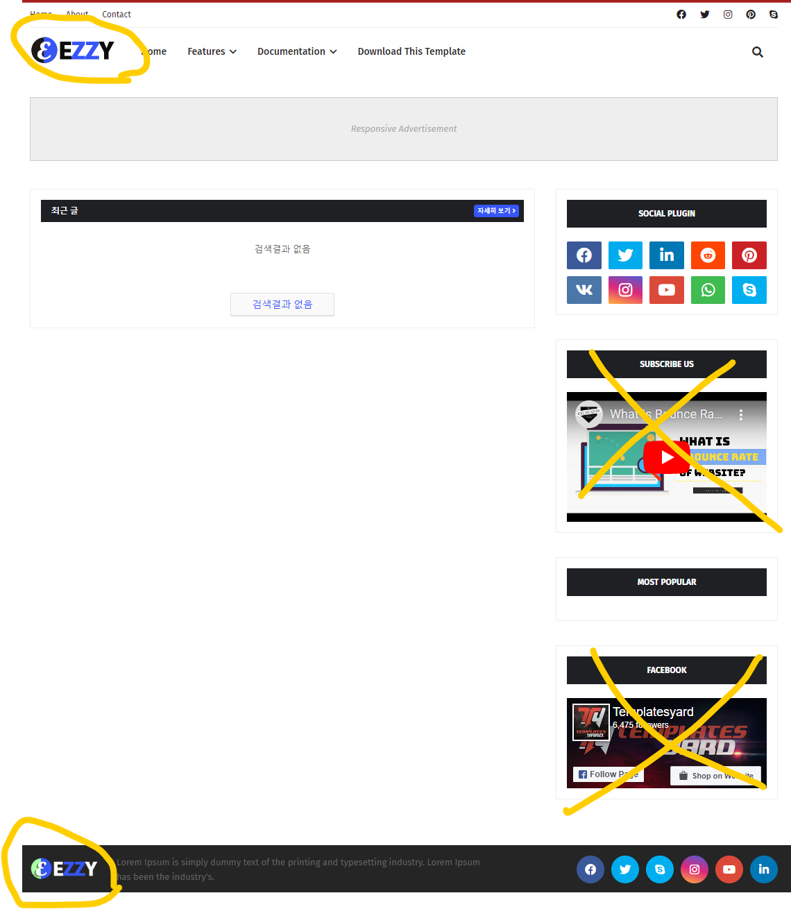 구글 블로그 테마 설정하기 (ft. EZZY Blogger Template) - 티스토리 클럽